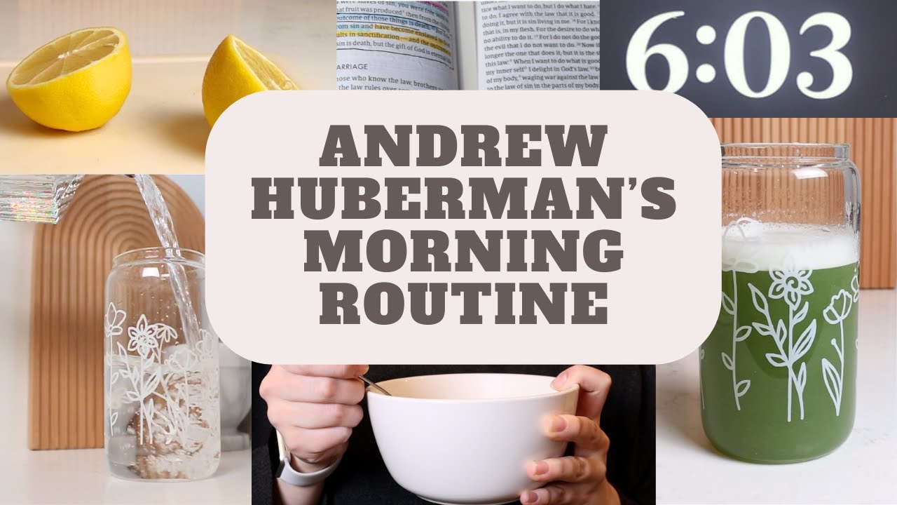 I tried Andrew Huberman's Morning Routine with a Christian Perspective ...
