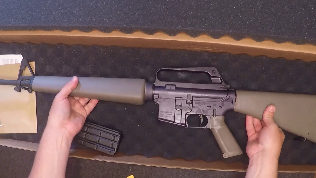 Brownells retro 601 rifle unboxing and first shots. - YouTube