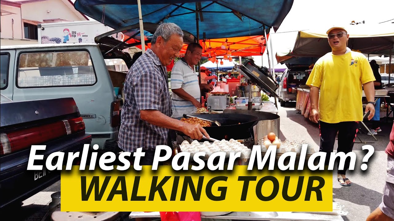 Malaysia’s Earliest Night Market? | Walking Tour at Meru Klang Pasar ...