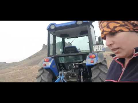 traktor kullandim 🌿🌿arpa ektik guzel guzel gundu izlemeye deger