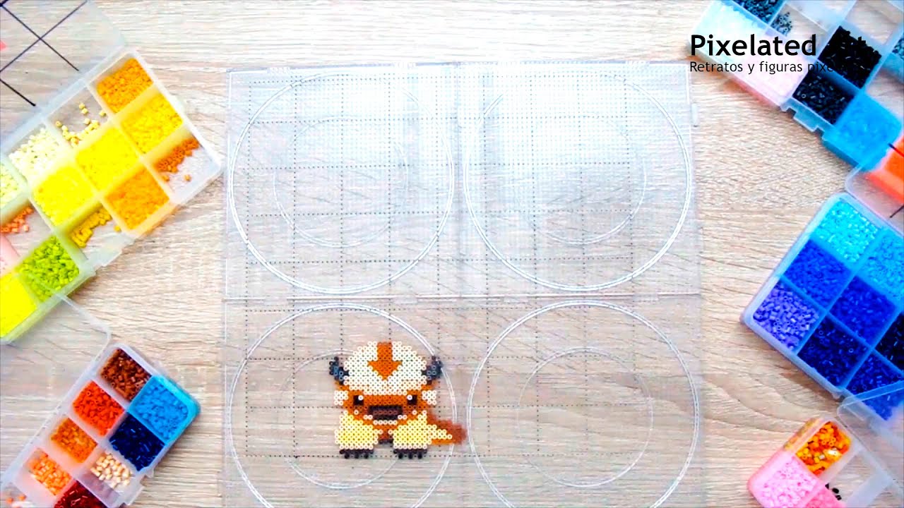 Appa | Avatar: The Last Airbender | TimeLapse | Pixel Art | Hama Beads ...