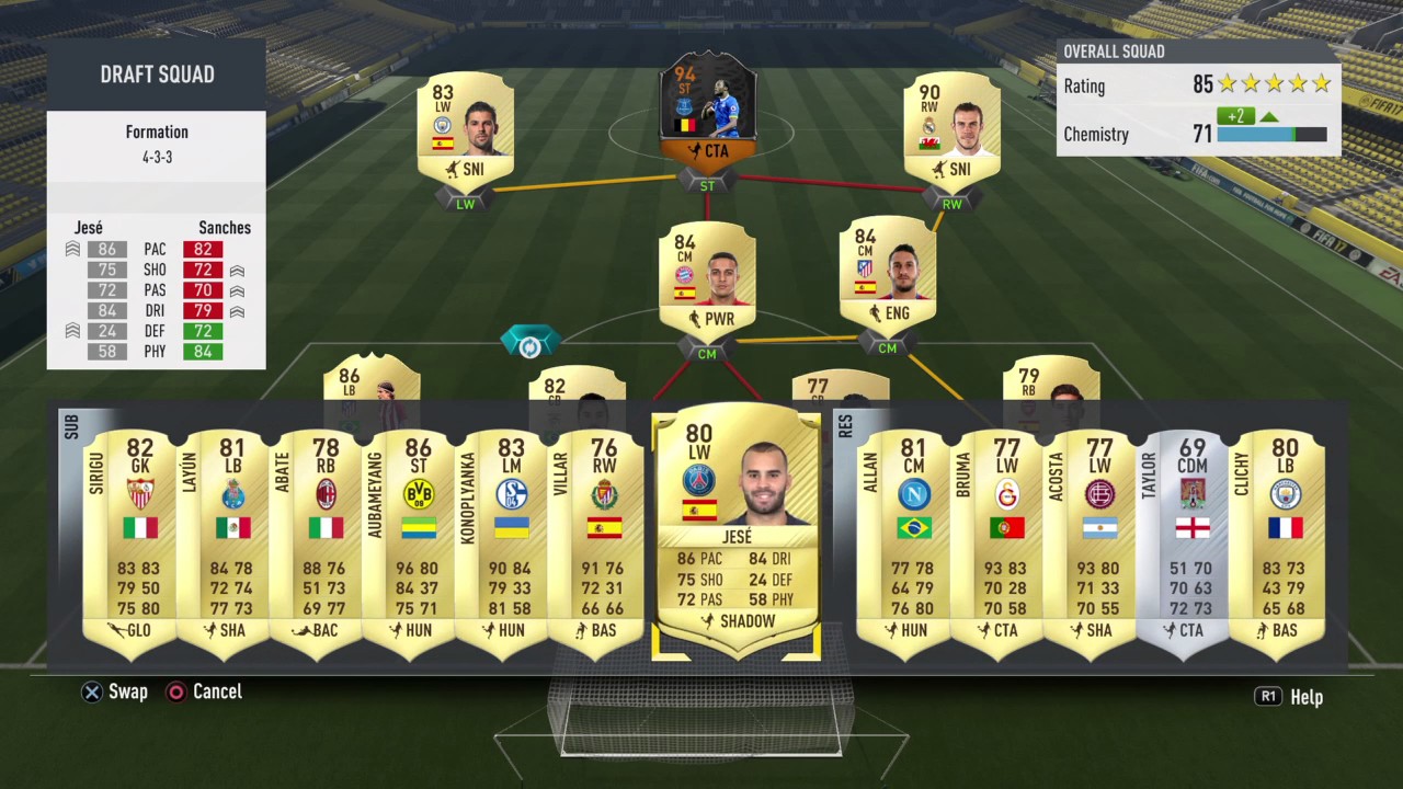 Fifa 17 ultimate fut draft - YouTube