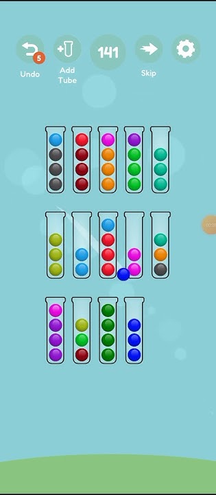 Ball Sort Expert Level 141 Solutions Ball Sort Color Sort Puzzle