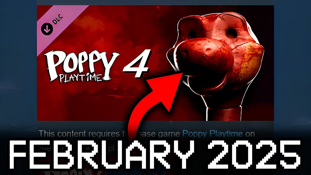 We Know RELEASE DATE of Poppy Playtime: Chapter 4! - YouTube