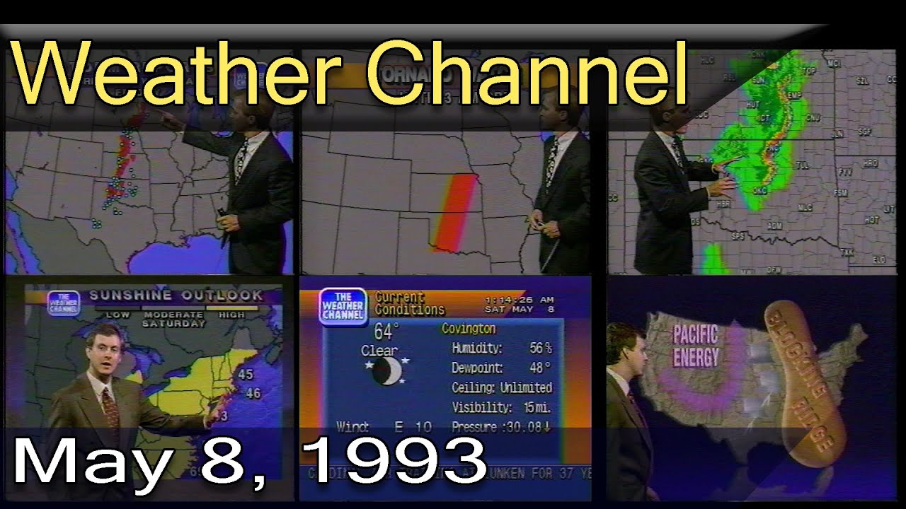 The Weather Channel - May 8, 1993 (1-2 AM ET) - YouTube