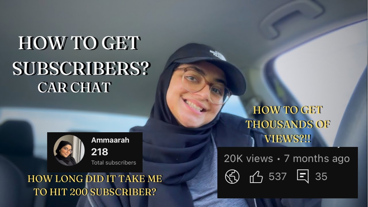 HOW I RECEIVED 20k VIEWS + 200 SUBSCRIBERS | MY YOUTUBE JOURNEY - YouTube