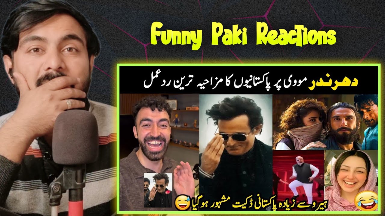 Indian Reaction On Pakistani People Funny Reactions on Dhurandhar Movie ...