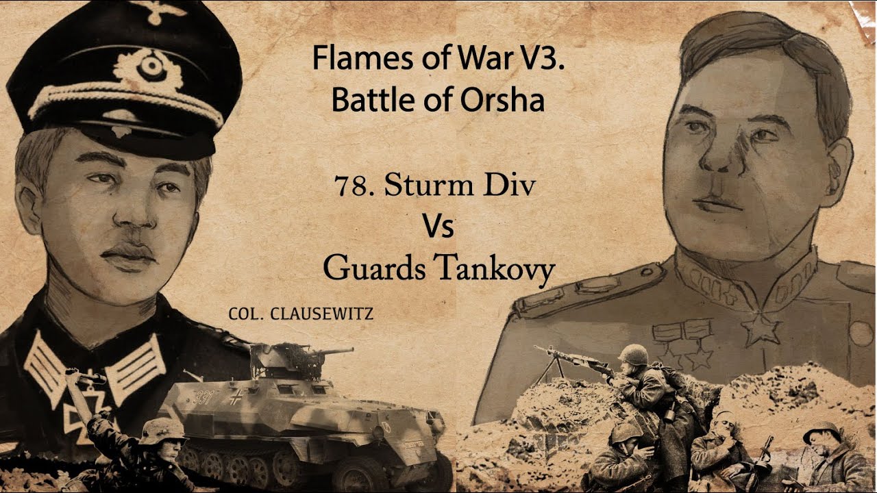 FOW Battle report, Battle of Orsha. 3000 Total war - YouTube