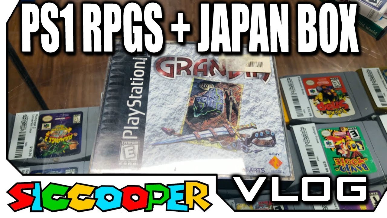 PS1 RPGs Traded In + Package Unboxing From Japan! | SicCooper - YouTube