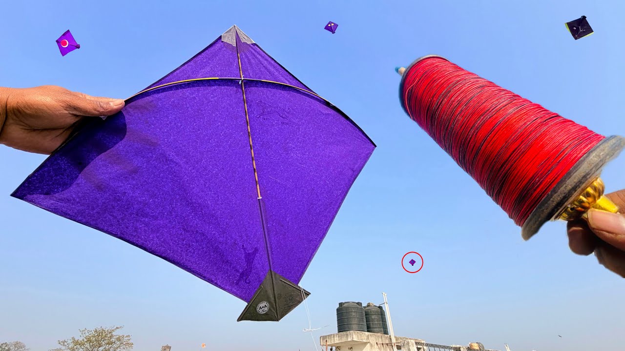 Kite Fighting | Kite Cutting Easily And Kite Catching | Kite Flying ...