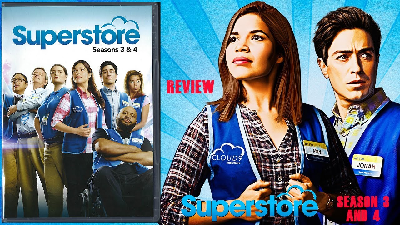 Superstore Season 3 and 4 on DVD (Review) (America Ferrera, Ben Feldman ...