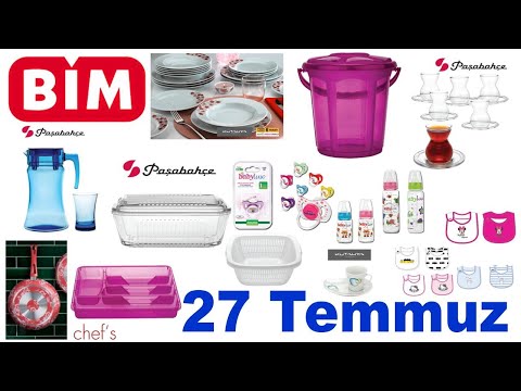 27 TEMMUZ 2018 BİM İNDİRİMLERİ | BİM AKTÜEL | BİM MARKET | BİM İNDİRİM | BİM KATALOG |