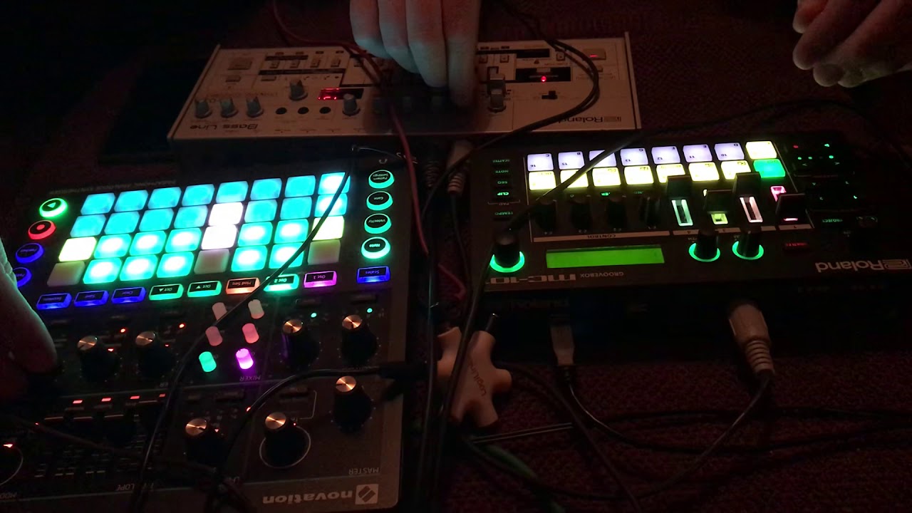 Eagle ray vision - Fimpa luman - örnkoll - Roland TB 03 - Roland MC 101 ...