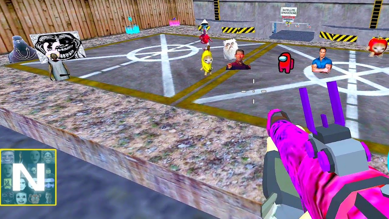 Nextbots Sandbox in Backrooms Shooter Gameplay 286 ,Sandbox Android ...
