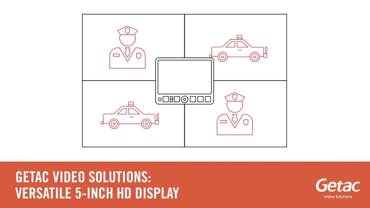 Getac Video Solutions: Versatile 5-inch HD Display - YouTube