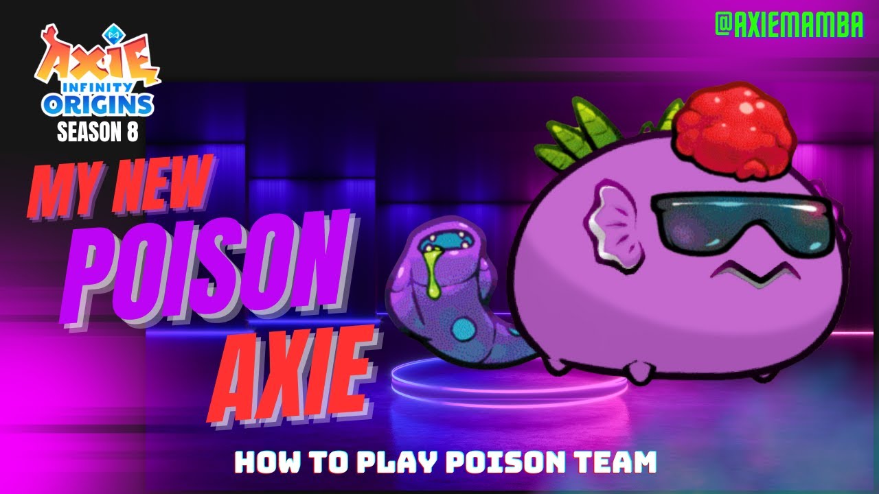 My NEW Oranda Poison Axie! | How To Play Poison Team in Axie Infinity ...