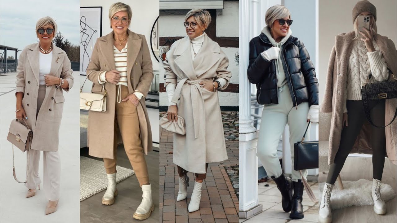 Amazing Winter Outfits for Women Over 50 ||Business Winter Outfits ...