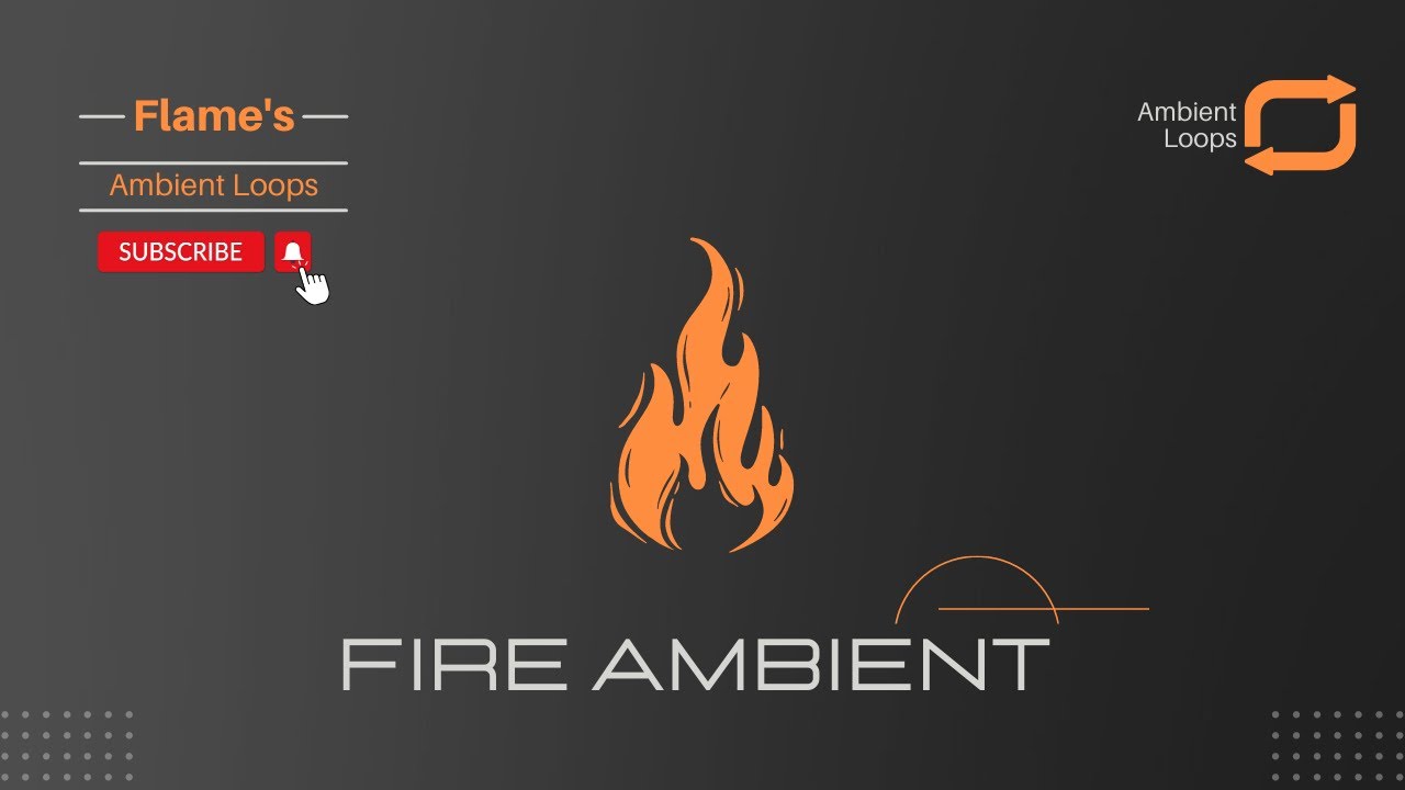 Fire Ambient Loop - 10 Hours of fire crackling background and sound ...
