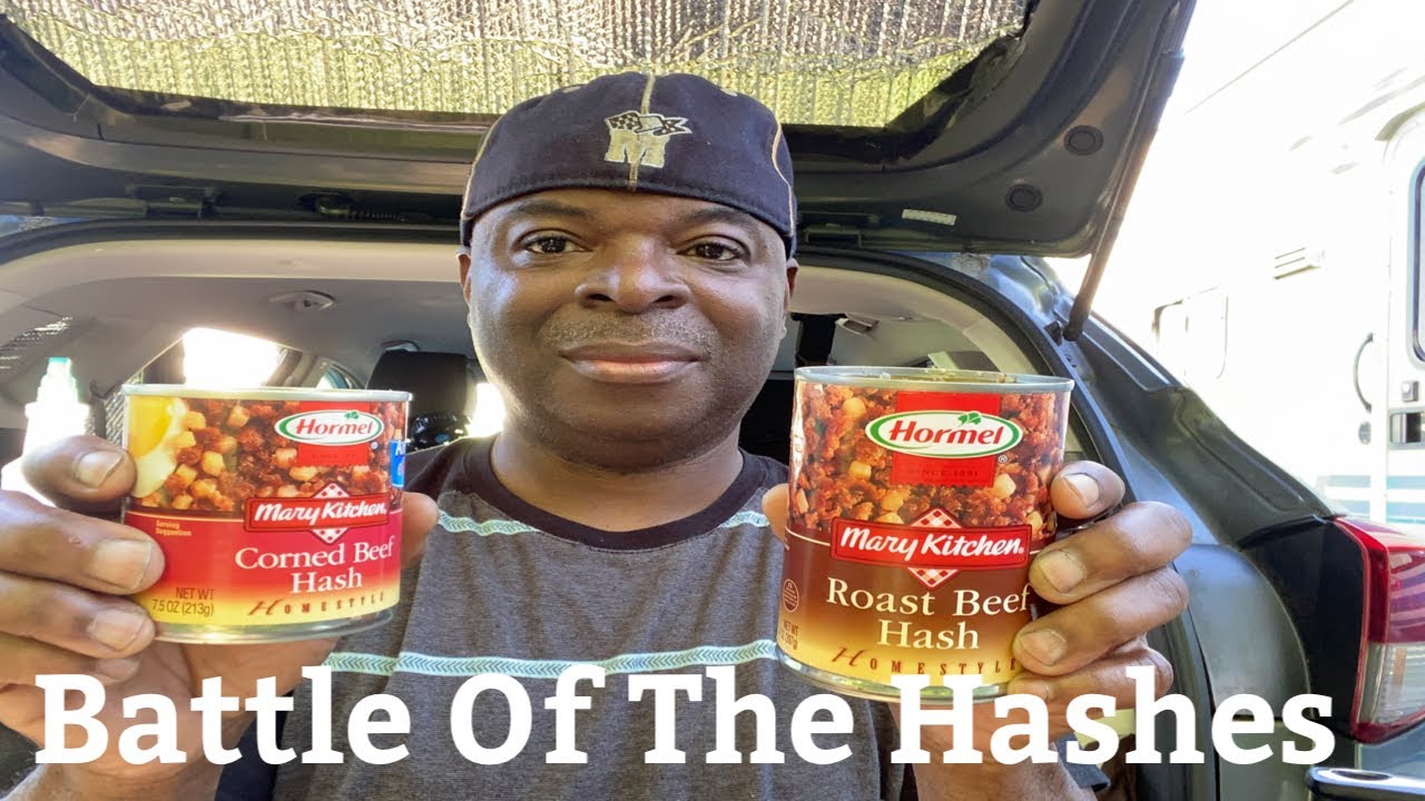 Living In A Car | Corn Beef Hash Or Roast Beef Hash | Breakfast - YouTube