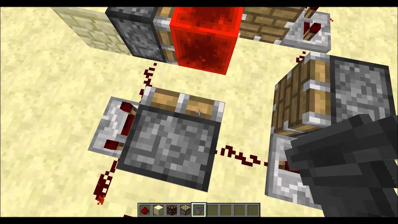 How to Make a Automatic Turret in Minecraft - YouTube