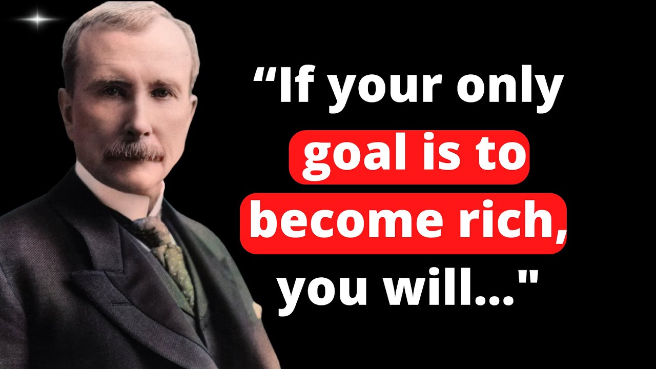 John D. Rockefeller: The Father of American Capitalism! The Man Who ...