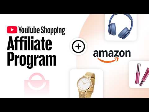 Amazon-Produkte im YouTube Shopping-Affiliate-Programm taggen