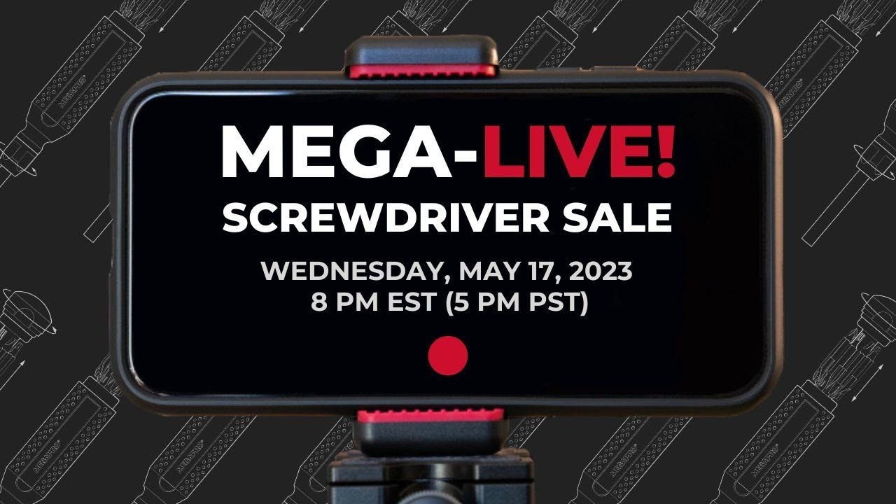 Megapro Tools Live Screwdriver Sale - YouTube