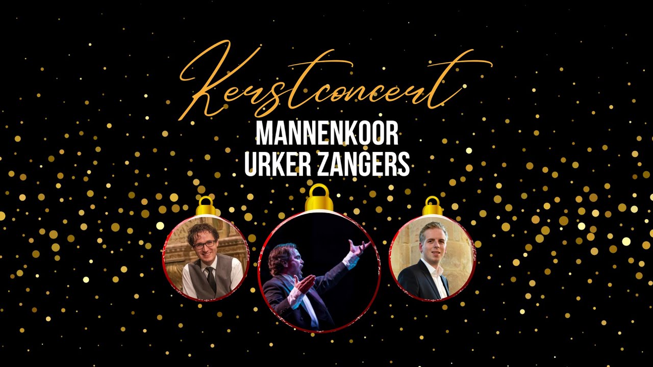 Kerstconcert van Mannenkoor ,,Urker Zangers" te Lelystad - YouTube