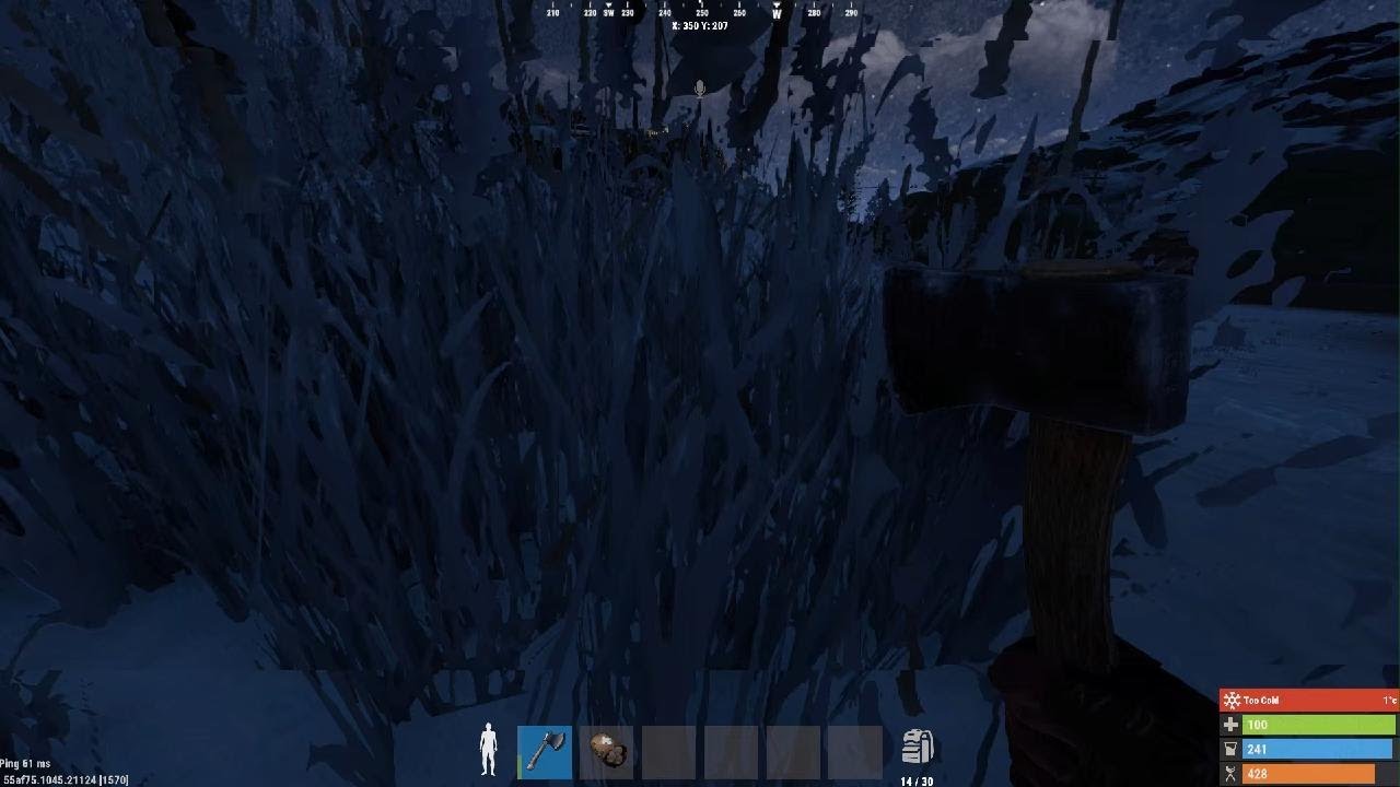 Rust - axe is the best gun in the game - YouTube