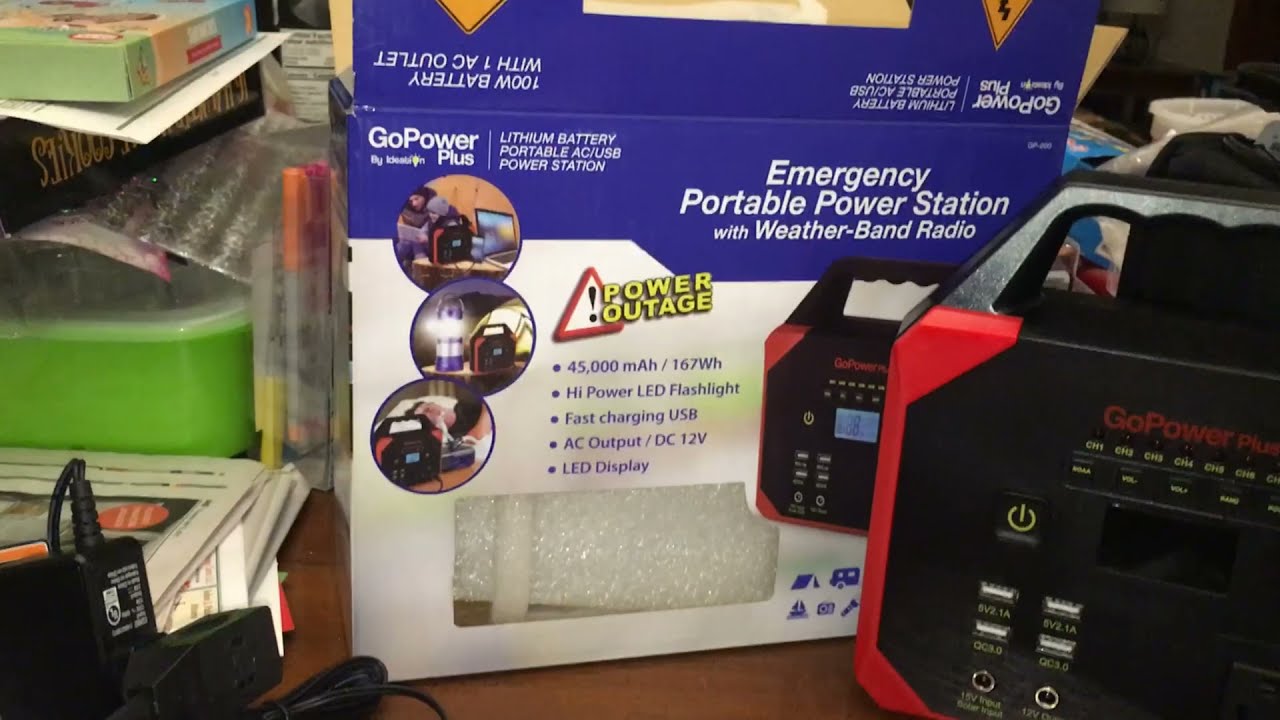 Dead charge adapter Does not charge Ideation GoPower Plus Emergency ...