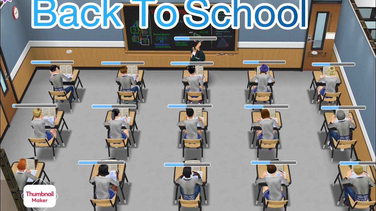 High School Morning Routine SIMS FREEPLAY - YouTube