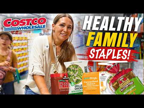 Costco Grocery Haul: Large Family Staples & Organic Finds!