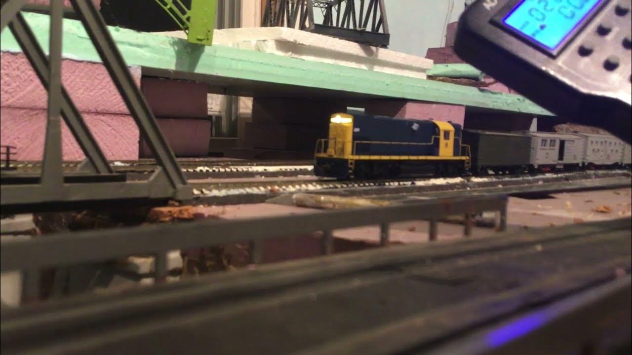 LIRR C-420 #229 out on a MOW run at Rhiannon Falls - YouTube