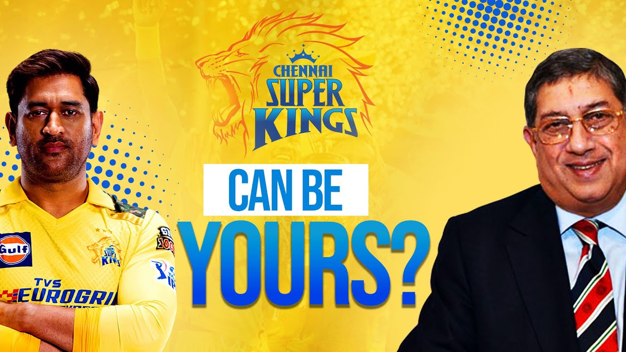 You Can Own CSK Now. Owner of CSK IPL - YouTube