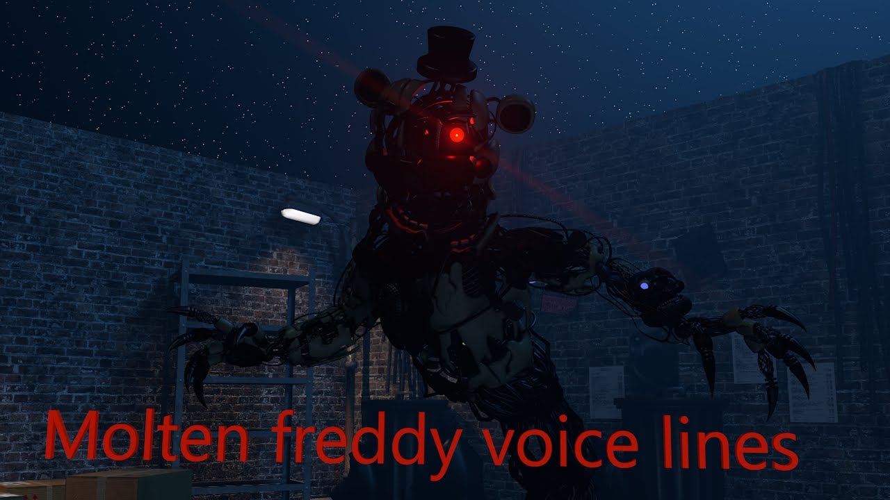 Molten Freddy Voice lines animated [C4d animation] - YouTube