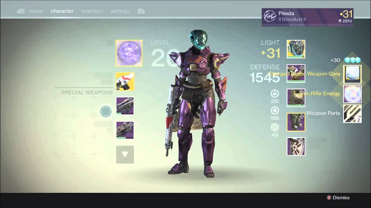 Destiny Depleted Exotic weapon Core & Charged Exotic Weapon Core - YouTube