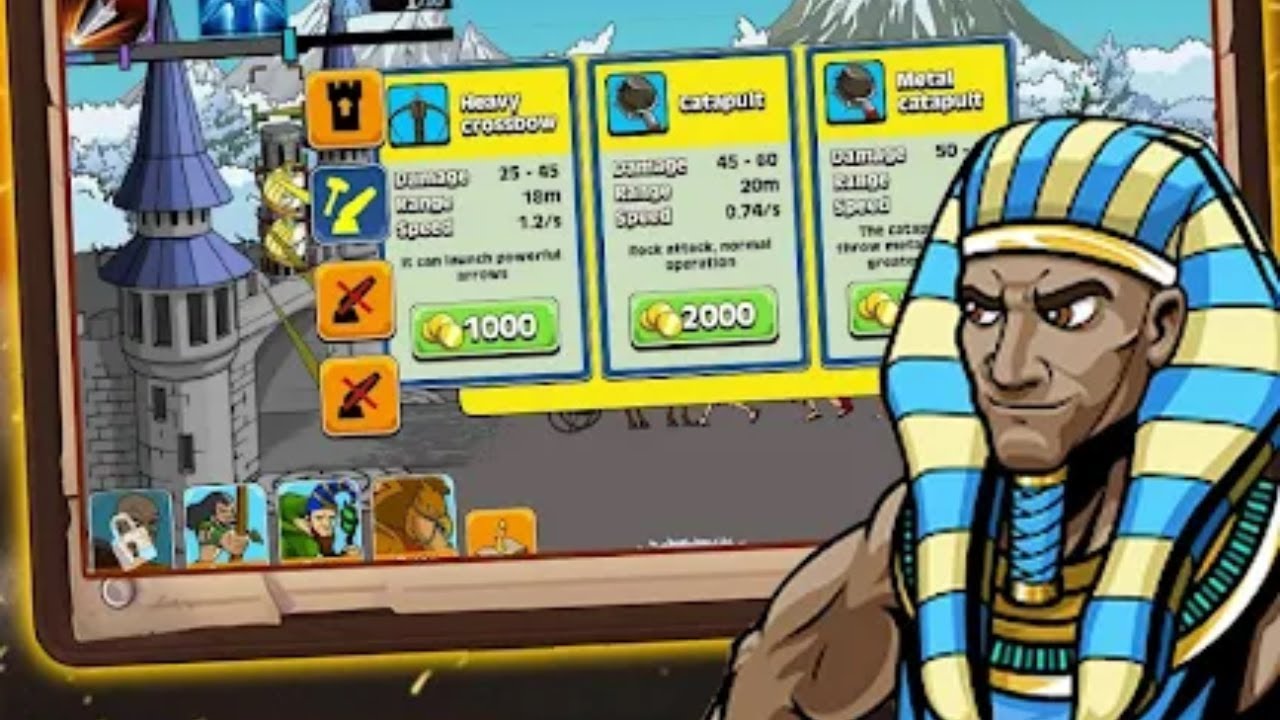 Caveman War Battle Game Gameplay for Android Mobile - YouTube