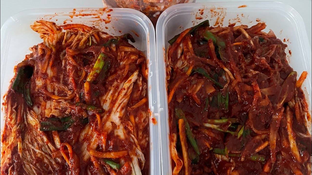 Resepi Kimchi Sedap Dan Mudah || How To Make Kimchi (Homemade Kimchi ...