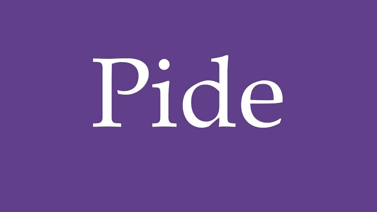 Como Pronunciar ''Pide'' (Requests) Correctamente en Español - YouTube