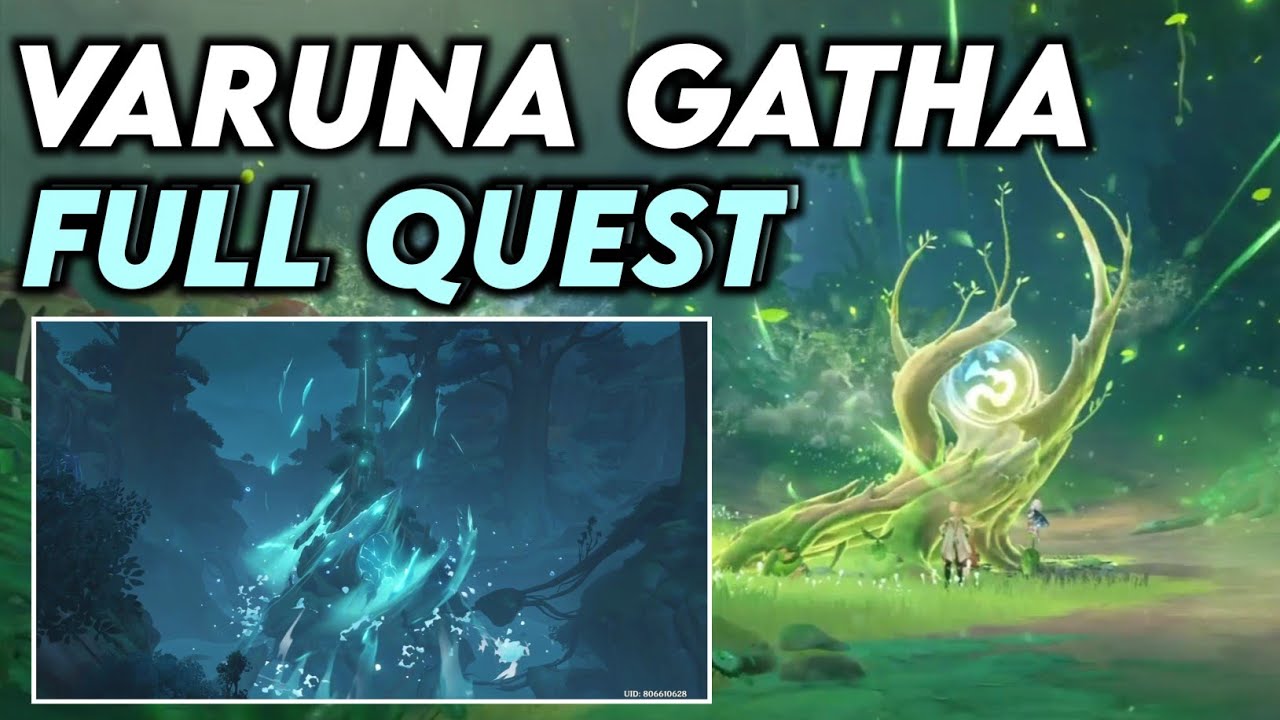 Varuna Gatha Quest Aranyaka Bag 2 - Cari Ranting Dan Daun Bersama Arapandu - Genshin Impact ...
