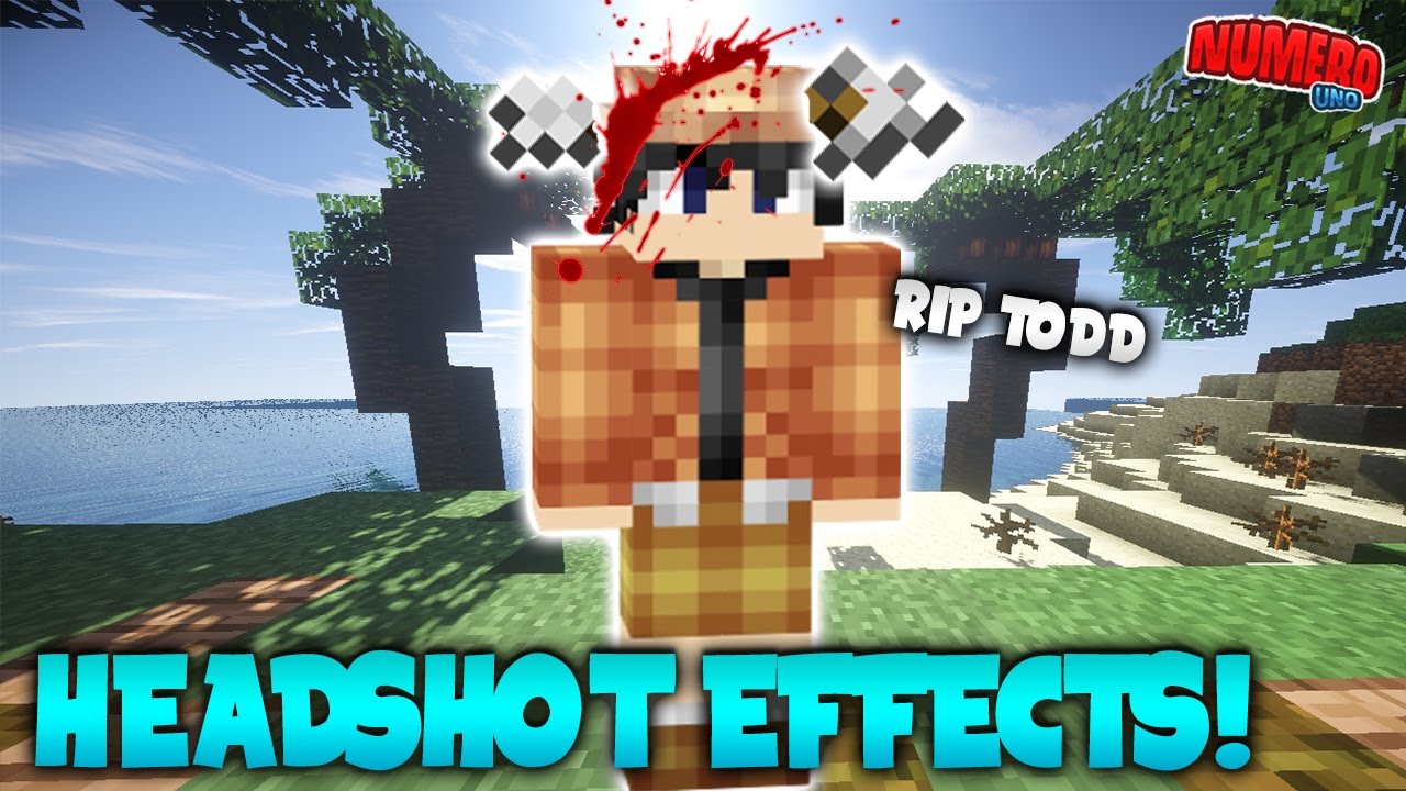 HEADSHOT EFFECTS! | Minecraft Plugin Tutorial - YouTube