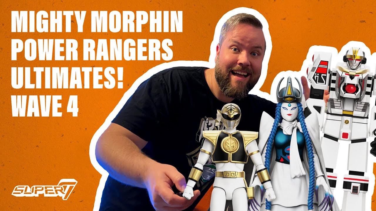 Mmpr Ultimates Wave 4 From Super7 Youtube