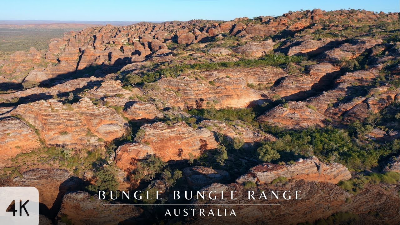 Aerial View of Bungle Bungle Range, Australia! - YouTube