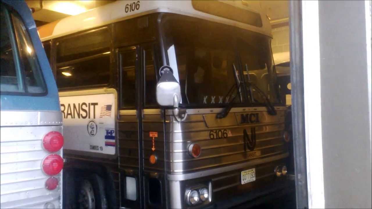 New Jersey Transit Flxible and MC 9 And some Others At Lakewood ...