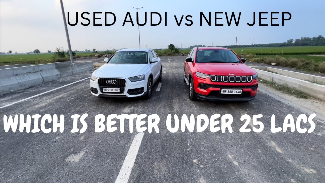 COMPARISON REVIEW: AUDI Q3 vs JEEP COMPASS - YouTube