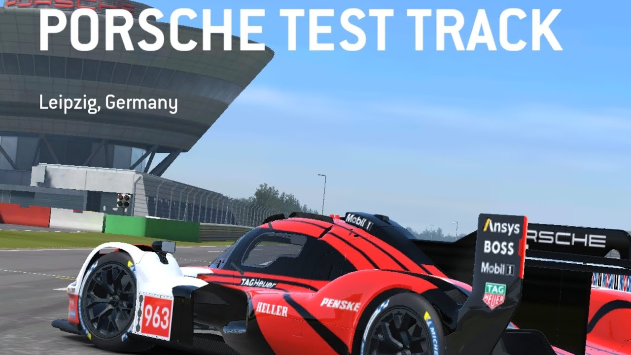 Porsche RS Spyder Evo driving pov at Porsche Test Track Leipzig Germany ...