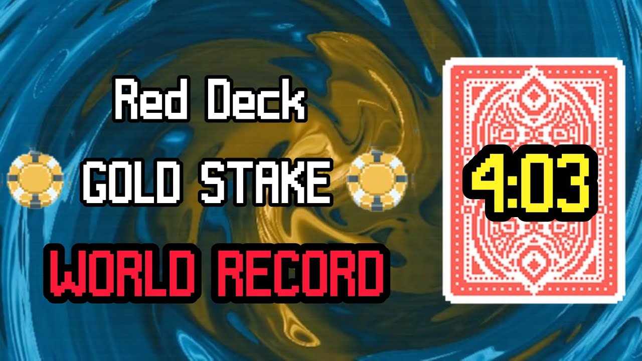Balatro NEW FASTEST Gold Stake World Record (Non Plasma) - YouTube