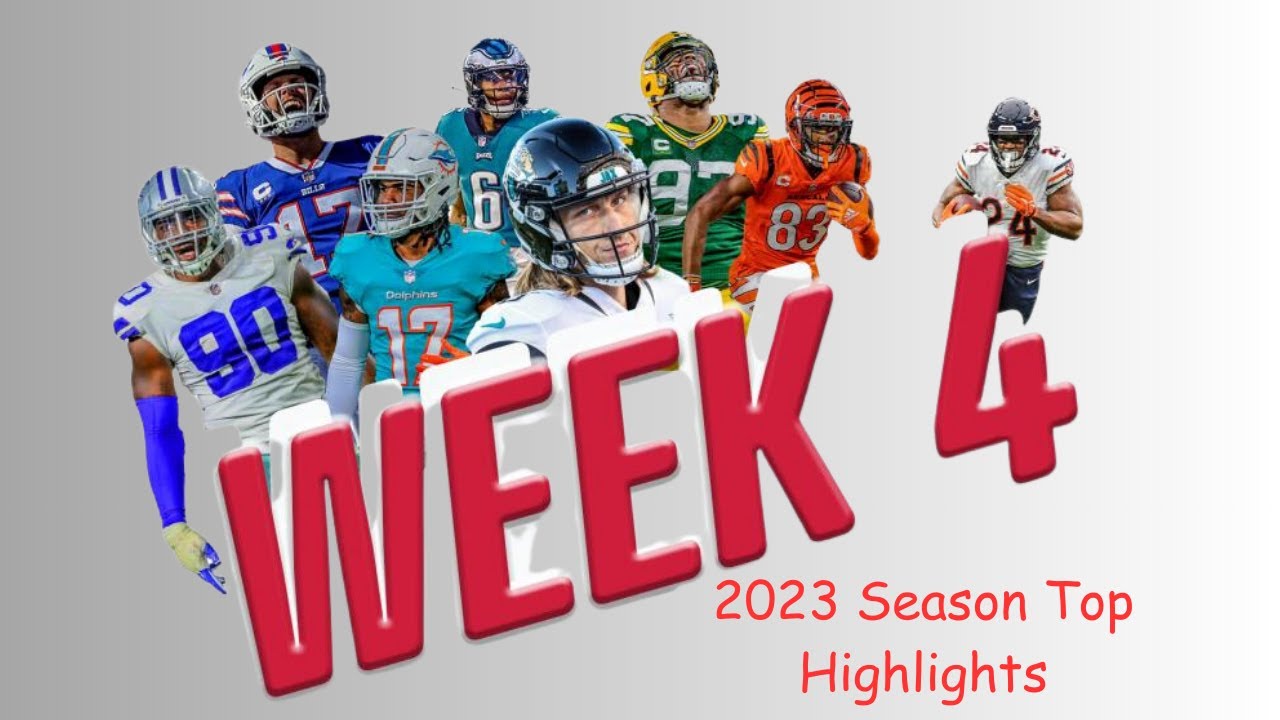 Top Highlights of Week 4 of The 2023 NFL Season - YouTube