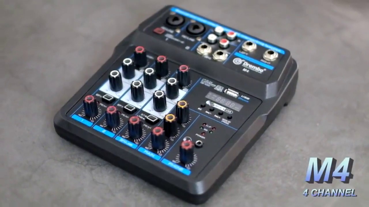 Mixer Dembro M6 e M4 - YouTube