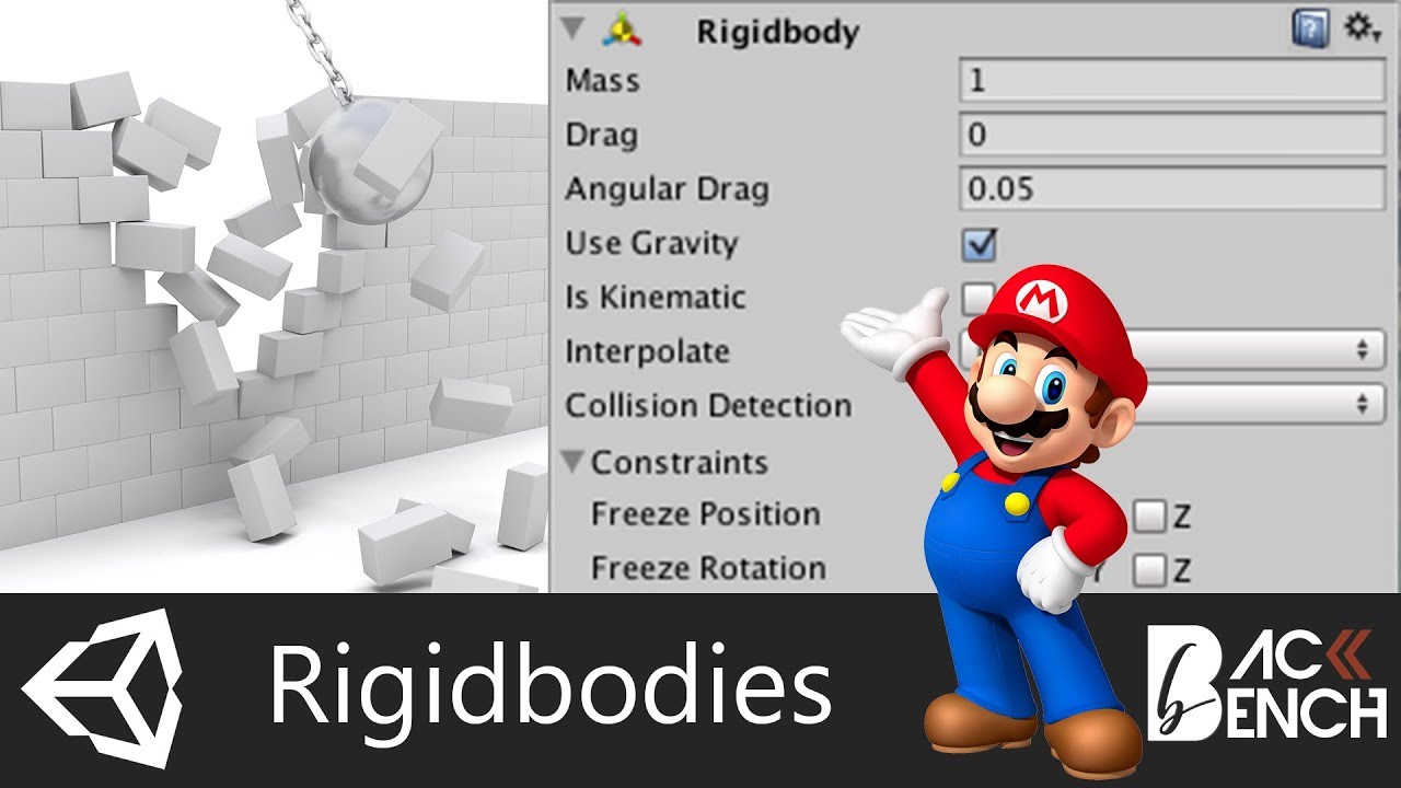 Hindiहिंदी Rigidbody In Unity Lets Create A Game In Unity Beginner Tutorials Youtube
